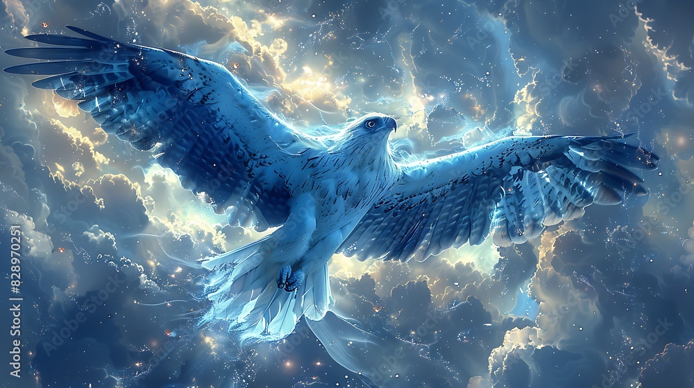 mesmerizing painting capturing otherworldly allure of mythical Harpy ...