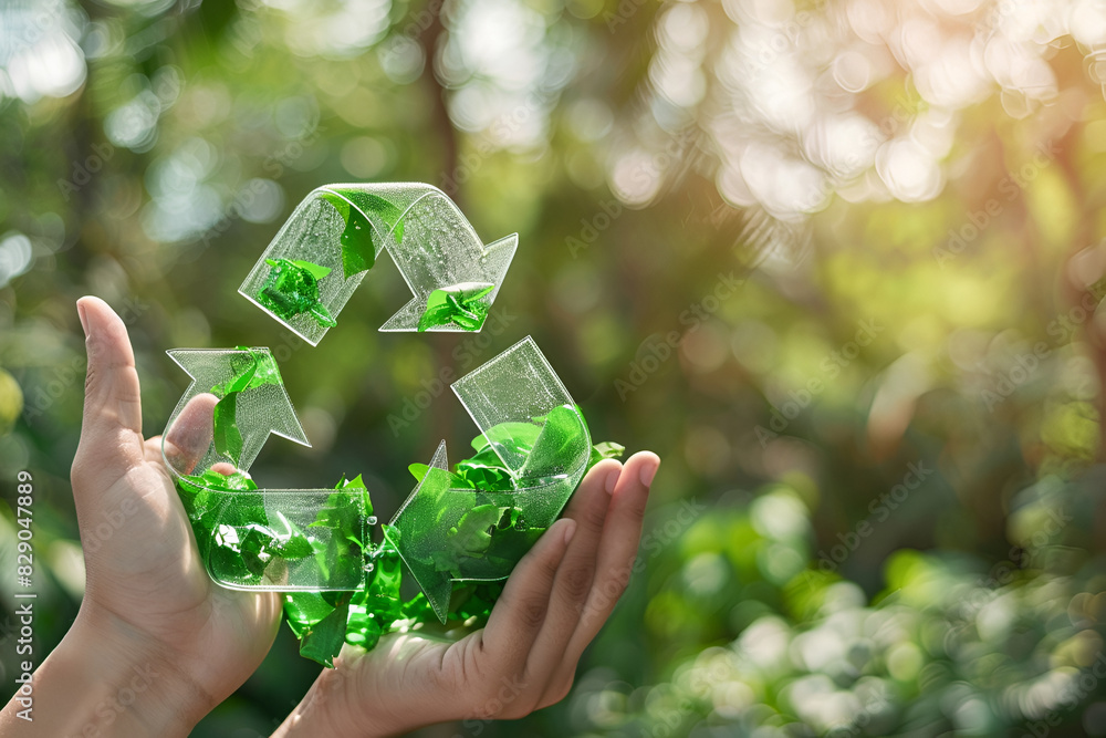 Eco friendly green business company commitment to rrr recycle reduce ...