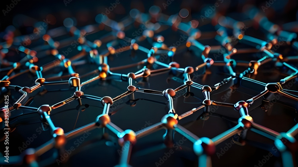 Graphene Grid: Pioneering the Next-Gen Circuitry, AI-generated image of ...