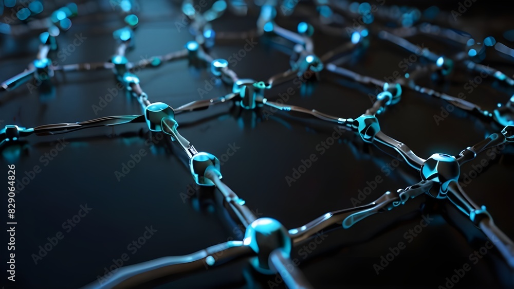 Graphene Grid: Pioneering the Next-Gen Circuitry, AI-generated image of ...