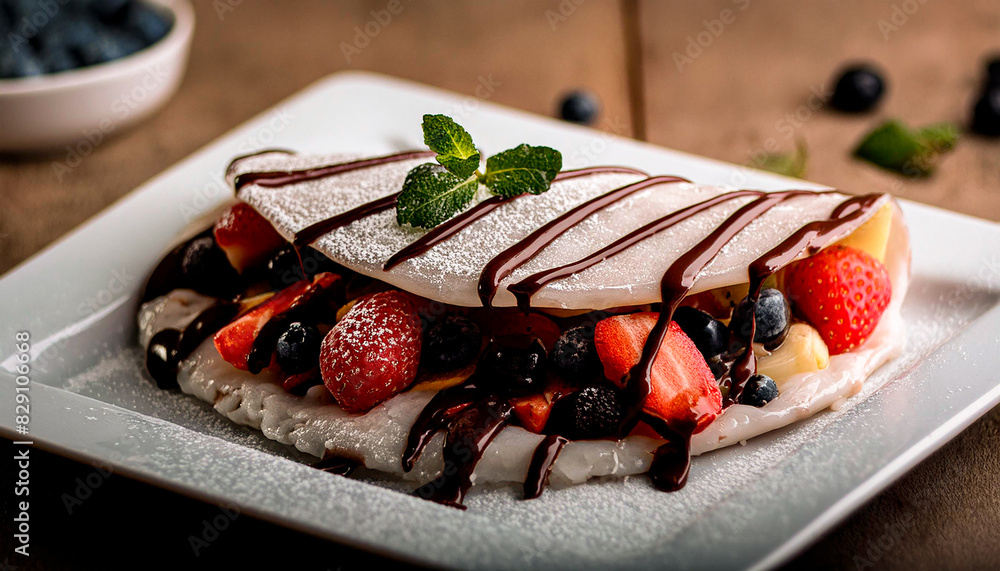 DELICIOSA TAPIOCA, COMIDA TRADICIONAL BRASILEIRA, TAMBÉM CONHECIDA COMO ...