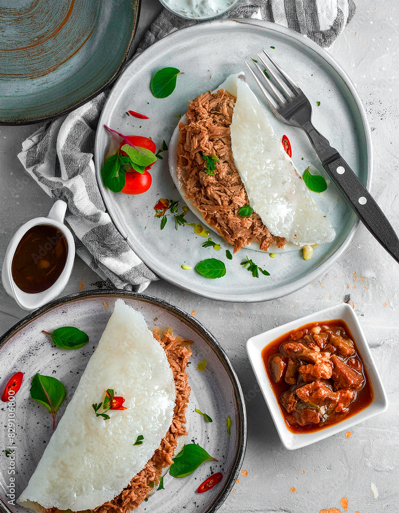 DELICIOSA TAPIOCA, COMIDA TRADICIONAL BRASILEIRA, TAMBÉM CONHECIDA COMO ...