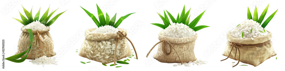 Rice Aisle Sign isolated on transparent png background collection set ...