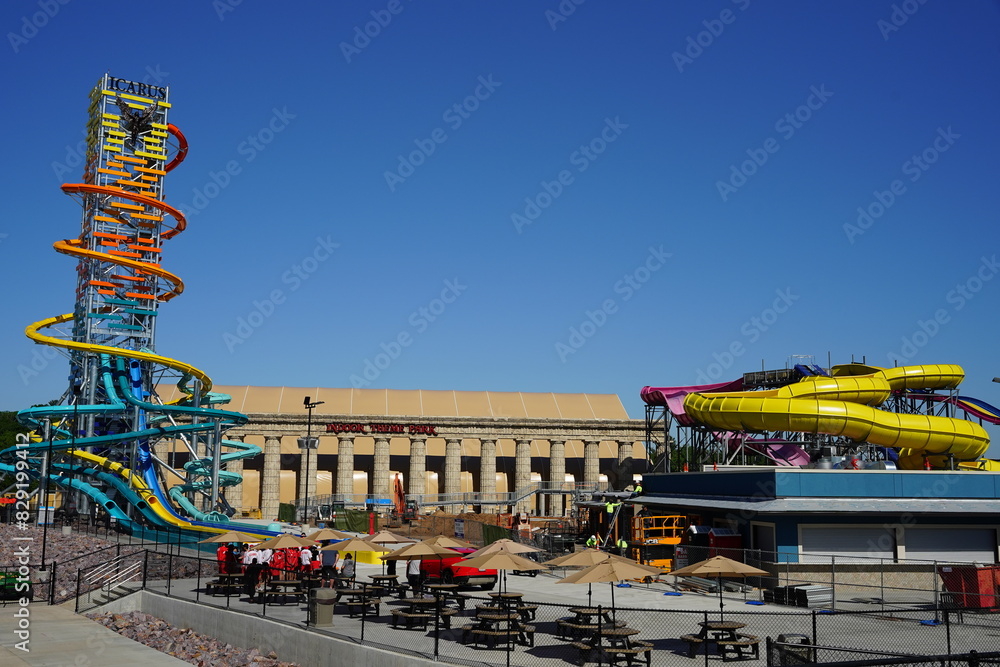 The Rise of Icarus America's Tallest waterslide opened up during ...