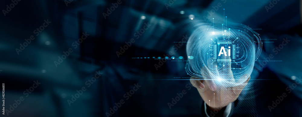 Ai deep learning, Ai big data, Machine learning, Digital technology ...