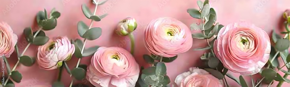 Nature of pink flower in garden using as cover page background natural ...