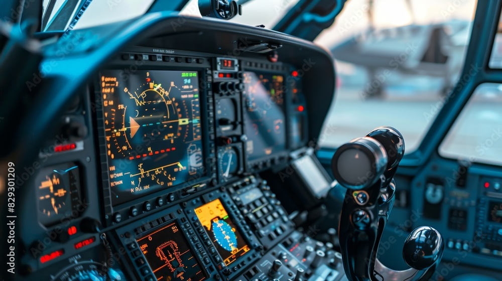 The air taxis communication systems are highlighted allowing for ...