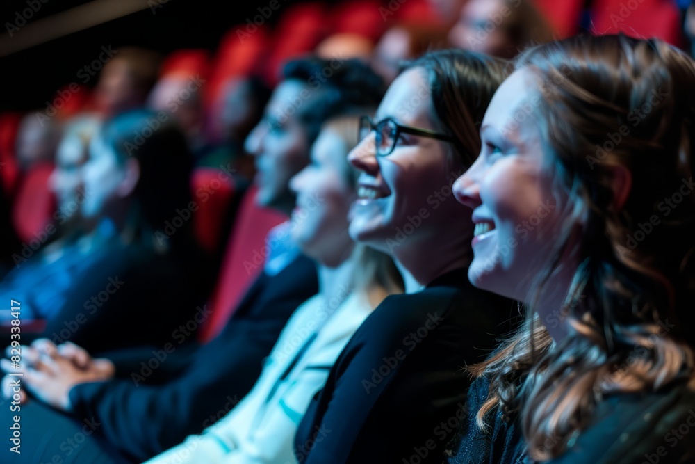 Professional Photography of colleagues attending a theater performance ...