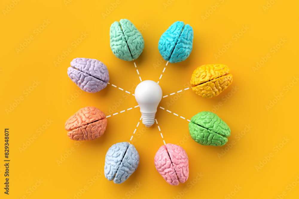 Teamwork and generating creative ideas. Brainstorming, innovation and ... Teamwork and generating creative ideas. Brainstorming, innovation and ...