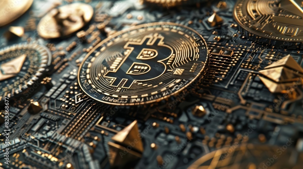 Cryptocurrency represents a new era of digital assets, using ...