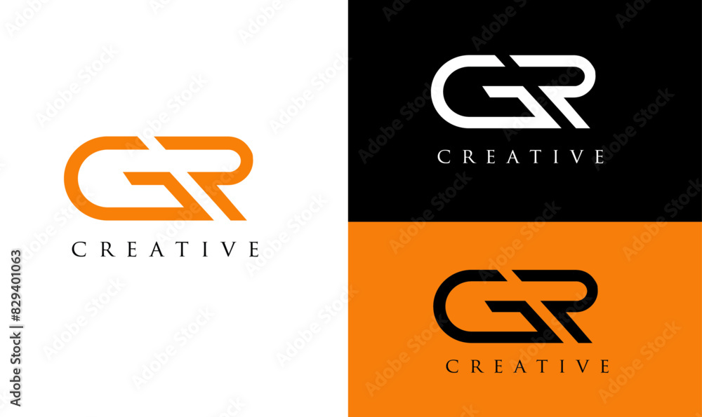 GR Letters Logo , gr logo minimal ,logo design ,Gr logo psd,Gr Logo ...