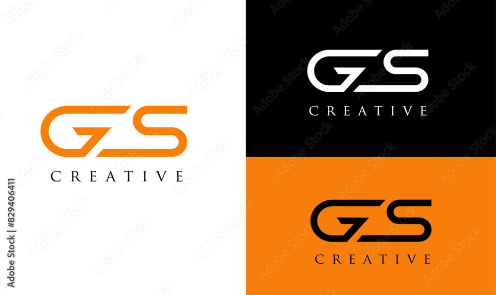 GS Letters Logo ,GS logo modren ,Gs Logo ,GS letter ,Gs Logo Simaple ...