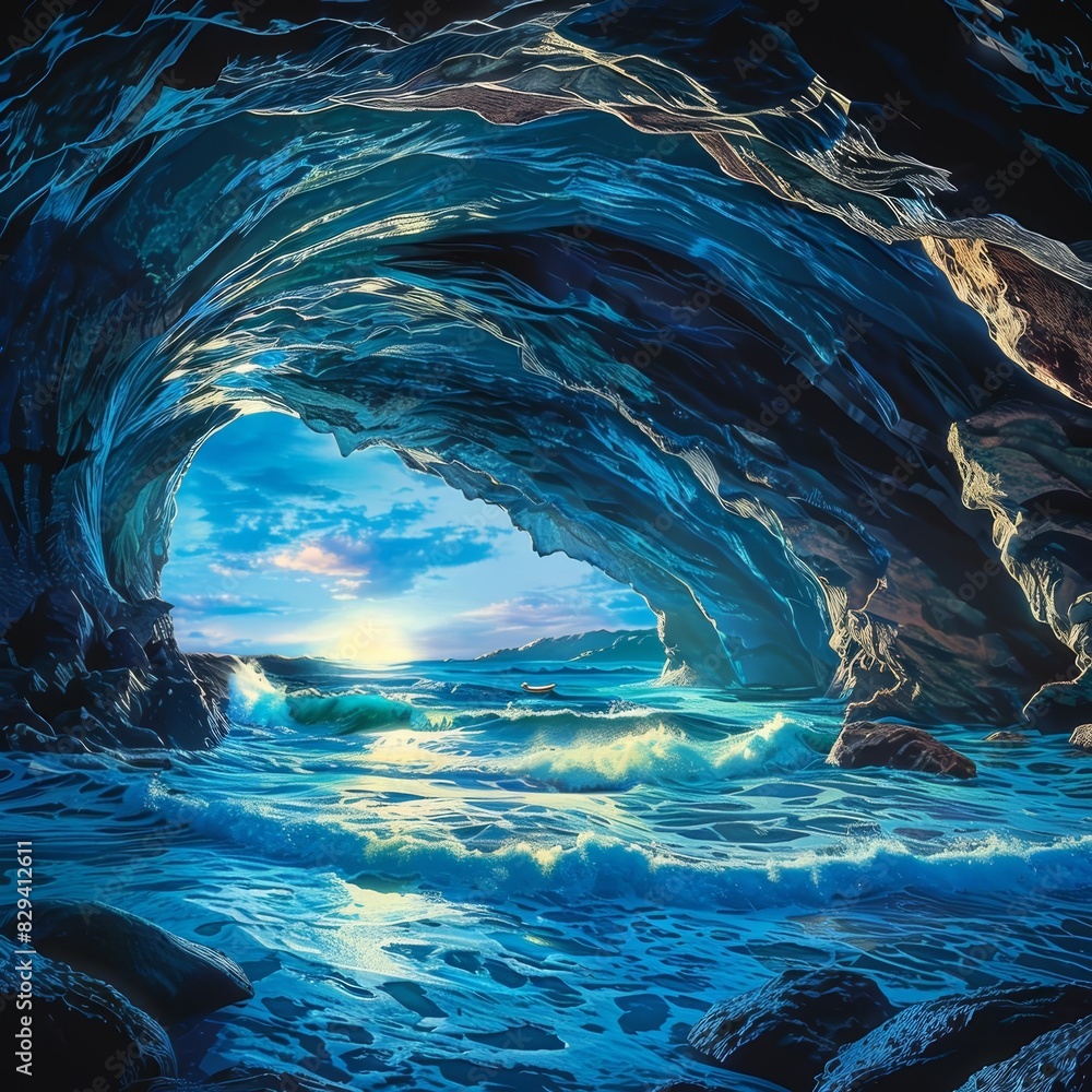 Examine caves and rock shelters for archaeological evidence of human ...