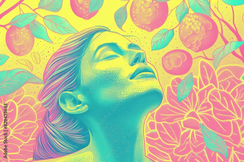 Digital graffiti - digital abstract art computer generated but made to ...