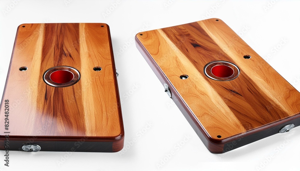 Cornhole Boards in 3D: Detailed Illustration with Transparent ...