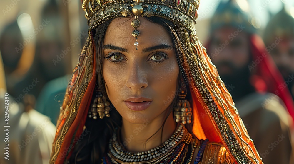 The Book of Esther: A courageous queen, Esther, uses her position to ...