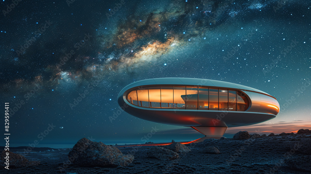 Capture the essence of futuristic exploration with a stunning ...