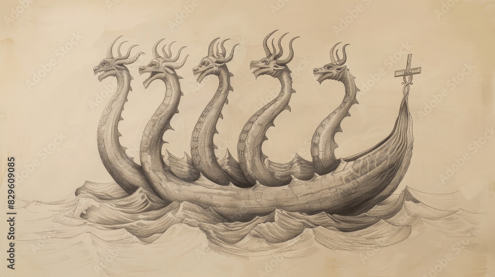 Biblical Illustration: Beast from the Sea, Blasphemous Names, Authority ...