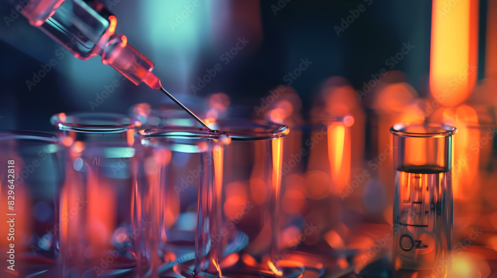 Chemistry laboratory research, experiments, and projects: science, test ...