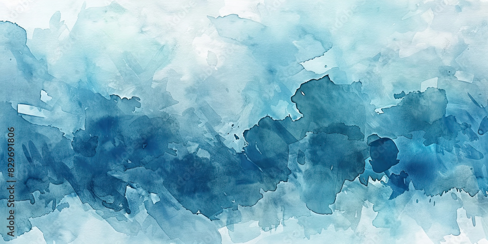 Watercolor background, abstract water colors misty moody paint splash ...