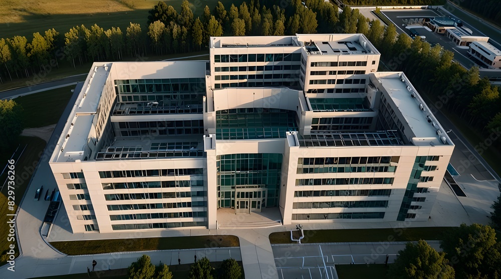 Mansfield Sutton In Ashfield.Modern big NHS Kings Mill hospital ...