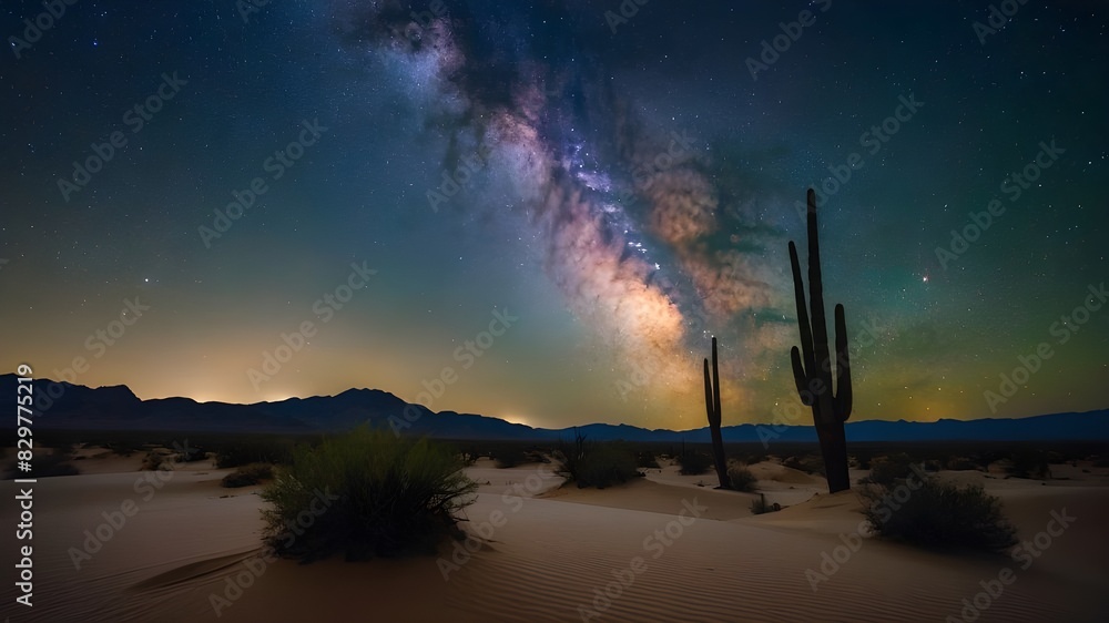 Take a Long Exposure Shot of the Milky Way Galaxy, Capturing the Milky ...