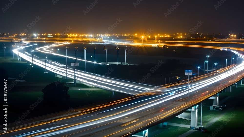 Light up your night with high-speed road motion, explore the energy of ...