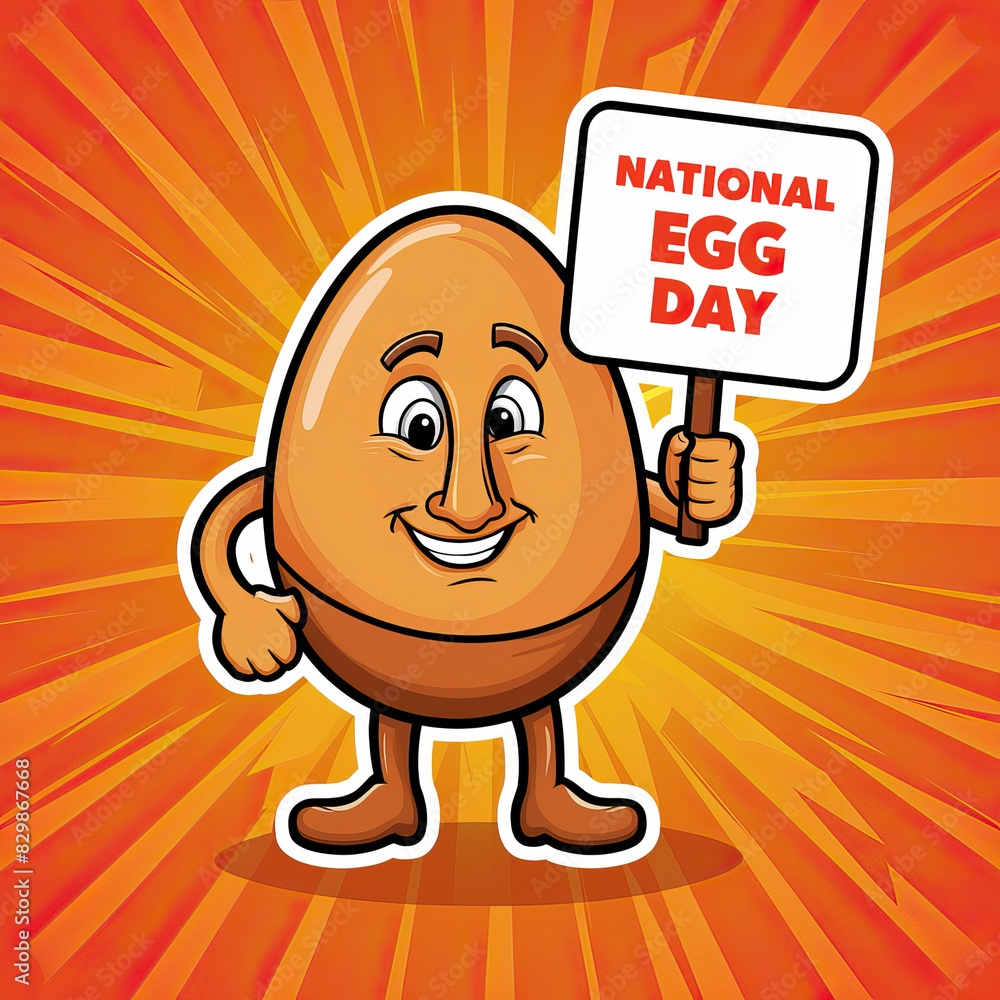 Egg Day, National Egg Day, National Egg Day Poster, for celebration ...