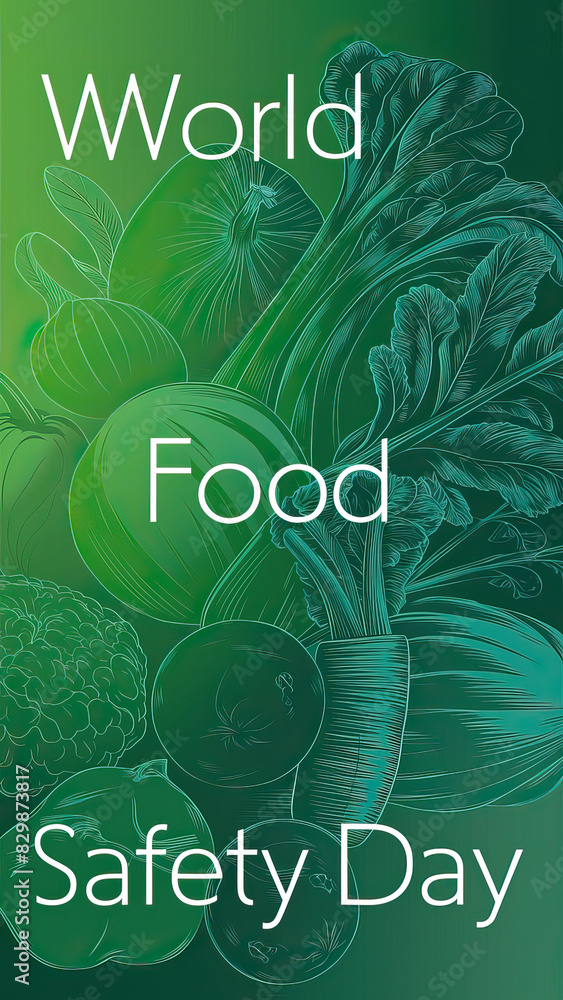 World Food Safety Day, social media poster, food Safety Day ...
