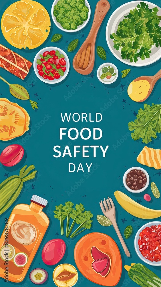 food safety day, World food safety day, World food safety day poster ...