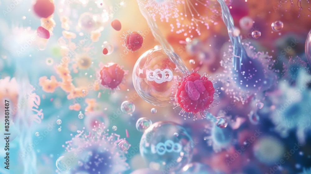 Science visualizer creating animations to explain complex biological ...