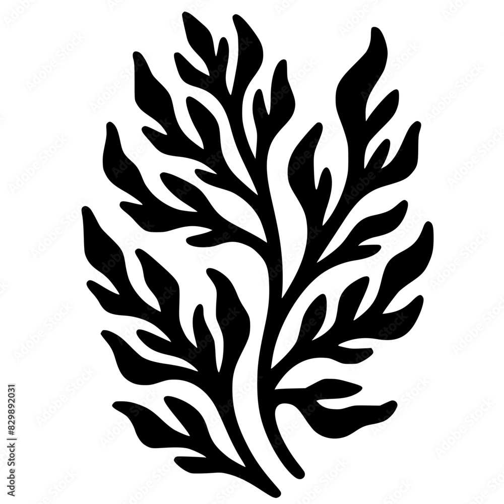 Seaweed Svg, Coral Svg, Under the Sea Svg, Plants Svg, Cut Files, Sea ...