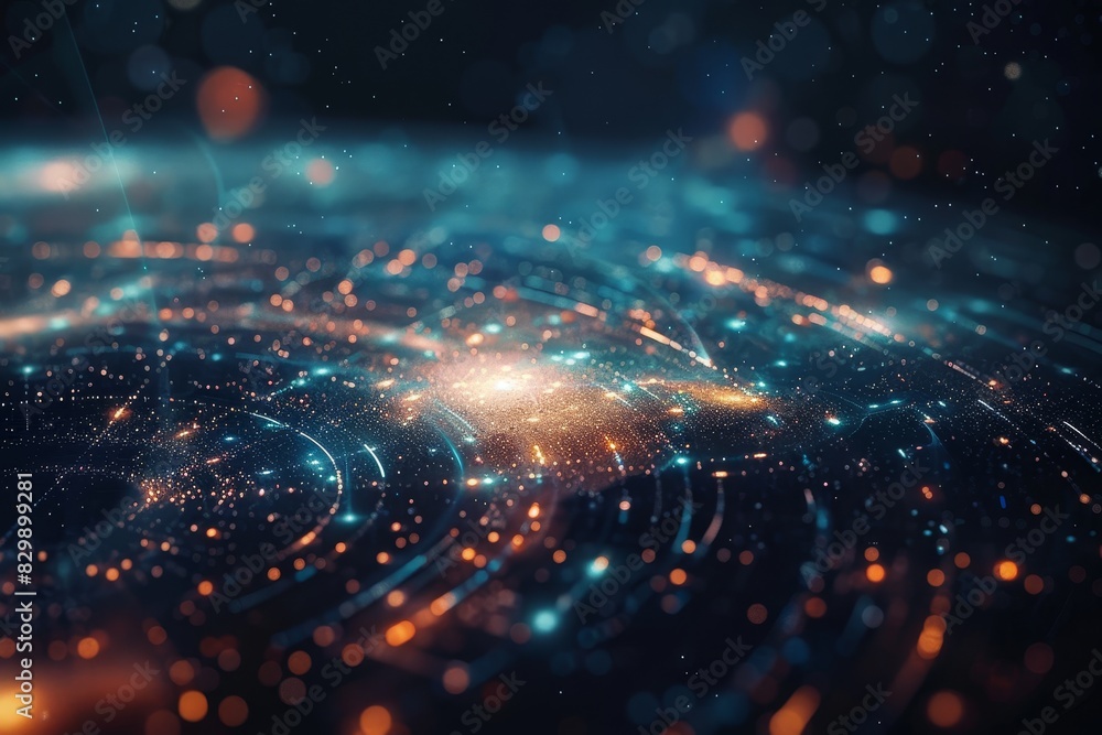 Stellar Map Overlaying the Milky Way: An Artistic Astronomical Diagram ...