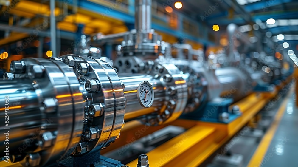 Double exposure of piping manifold designs with real industrial ...