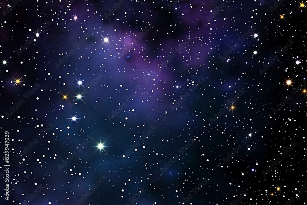 Galaxy wallpaper with stars, simple background Stock Illustration ...
