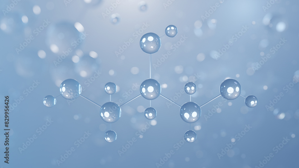 dimercaprol molecular structure 3d, antidotes, structural chemical ...