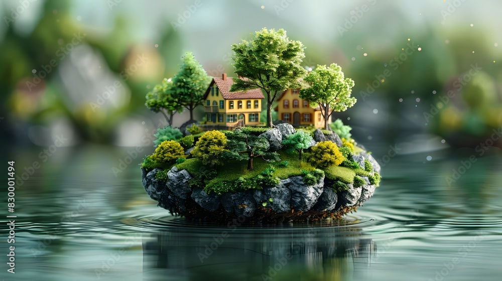 An infographic showing the impact of human activities on the ...