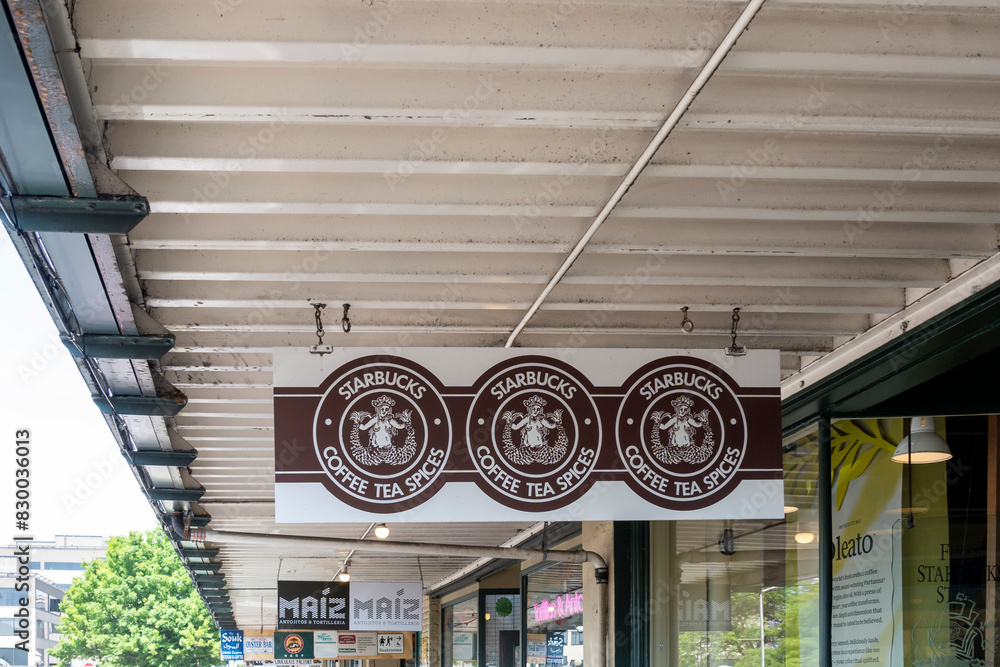 Pike Place Starbucks store in Seattle, Washington, USA - June 15, 2023 ...