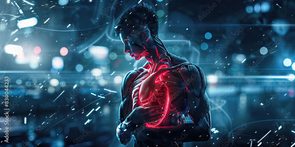 Chest Discomfort: The Heavy Pressure and Pain of Chest Pain - Picture a ...