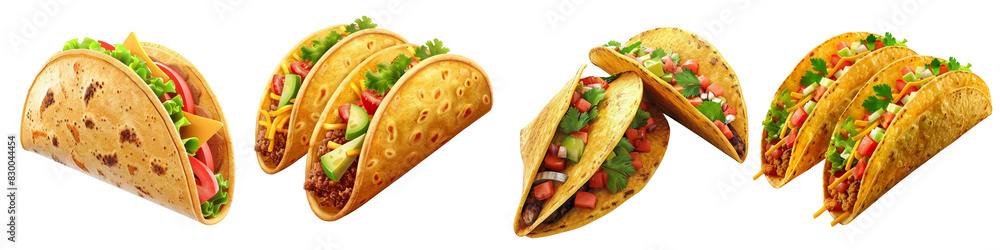 Chalupas clipart collection, symbol, logos, icons isolated on ...