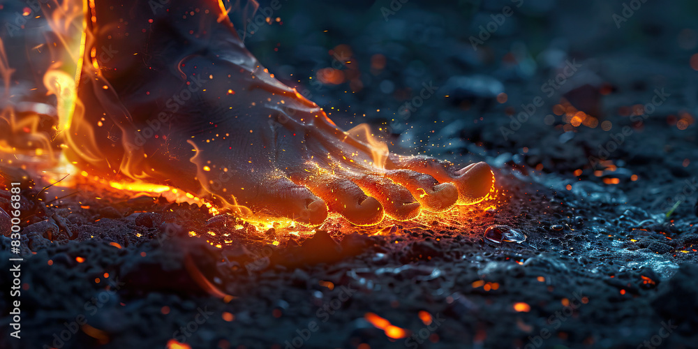 Foot Pain: The Aching, Burning Sensation of Sore Feet - Visualize a ...