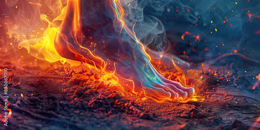 Foot Pain: The Aching, Burning Sensation of Sore Feet - Visualize a ...