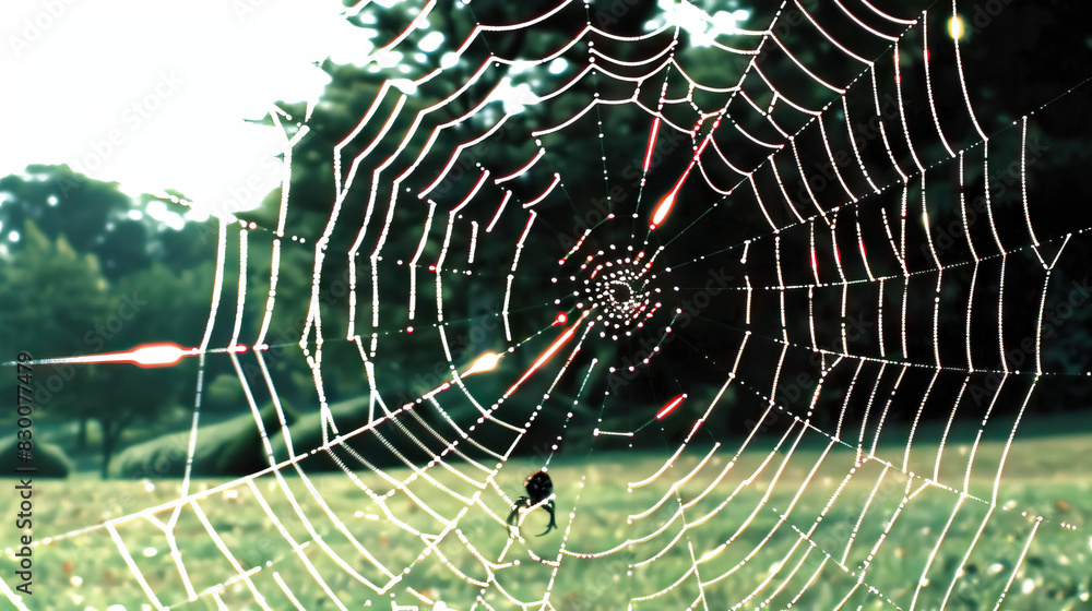 Spider Spectacle: The Artistry of Spider Webs - Imagine a scene where ...