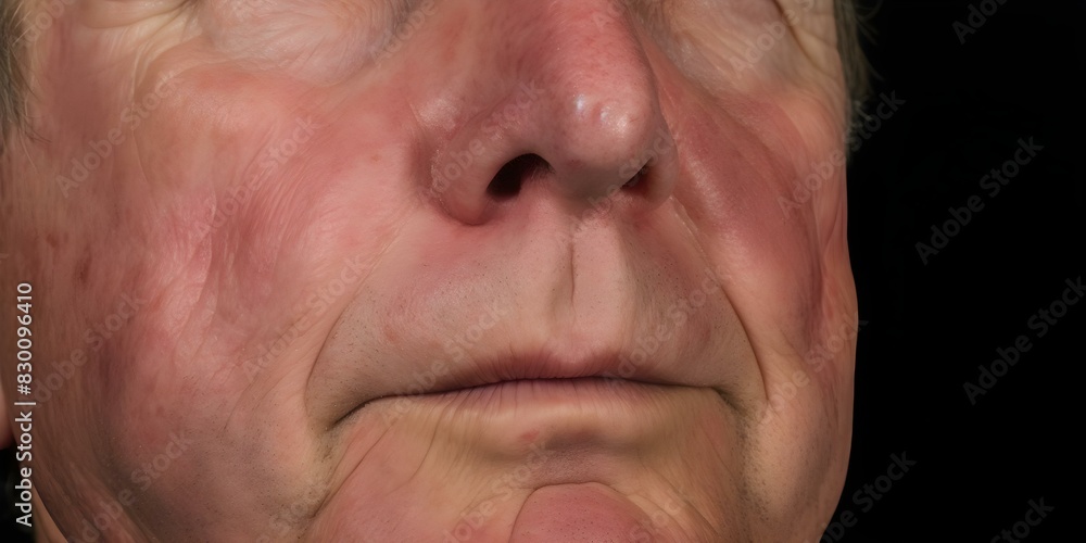 Foto de Severe Angioedema Reaction: Swelling in Face, Eyes, and Nose ...