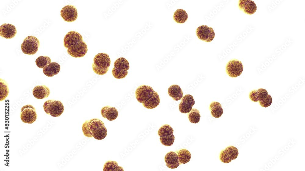 Meningitis bacteria isolated, Neisseria meningitidis. Meningococcal ...