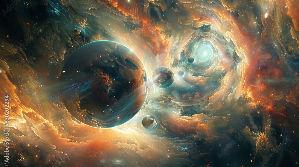 Parallel Universes: Depict alternate realities and parallel universes ...