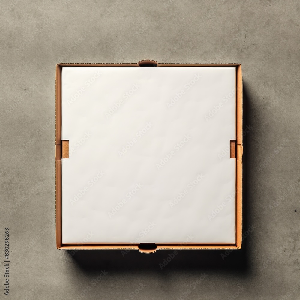 Pizza box mockup. Pizza box. Pizza Box Blank Mockup with Logotype and ...