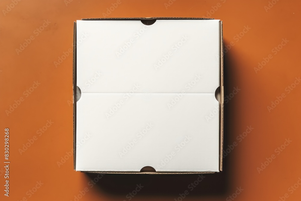 Pizza box mockup. Pizza box. Pizza Box Blank Mockup with Logotype and ...