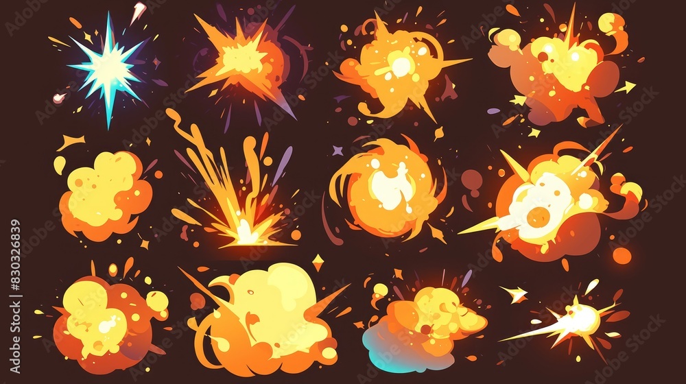 Explore a treasure trove of timeless 2D classic cartoon FX effects ...