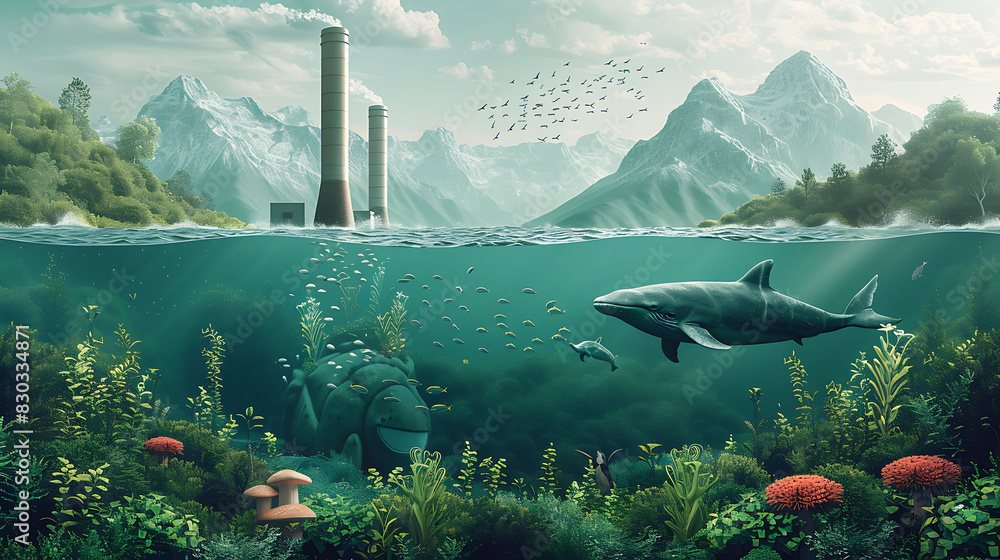 Infographic explaining chemistry of ocean acidification including the ...